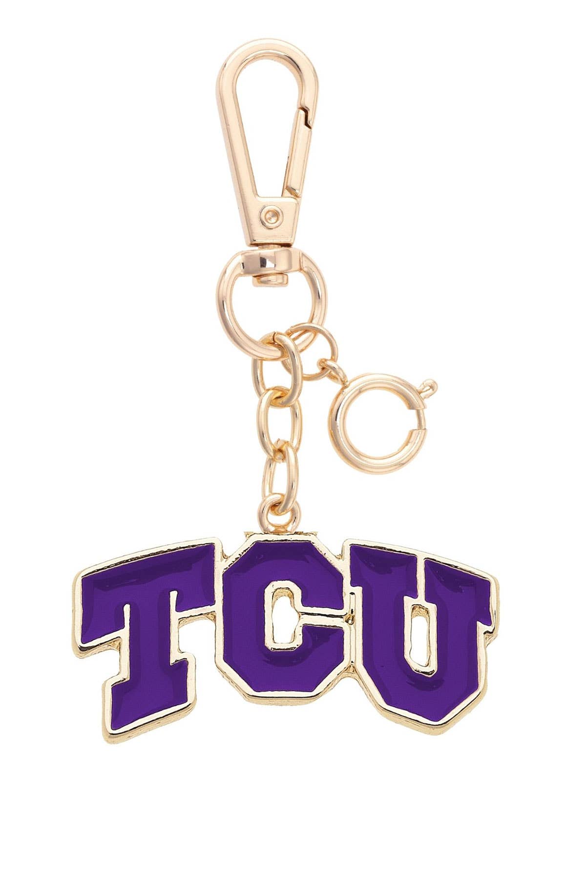 TCU Horned Frogs Enamel Logo Bag Charm – Nikko Blu Boutique