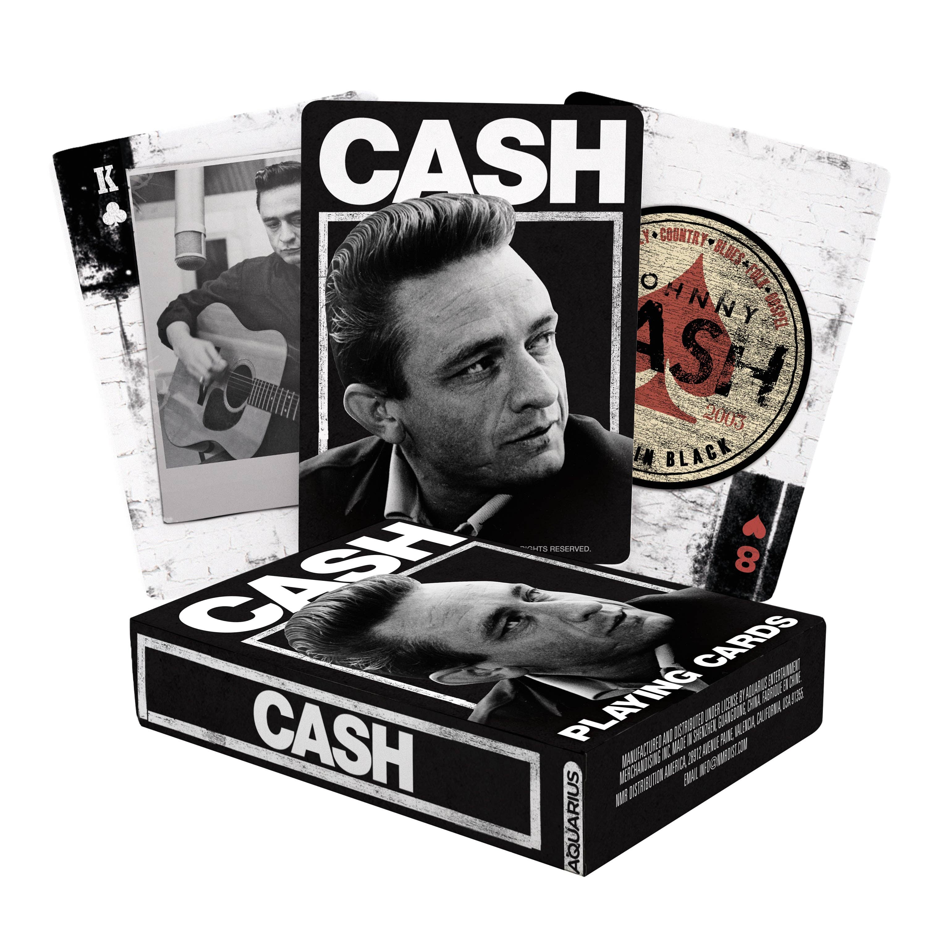 Johnny Cash Playing Cards – Nikko Blu Boutique