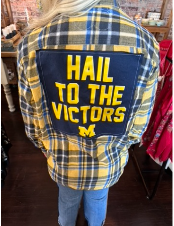 Michigan Woverines Flannel – Nikko Blu Boutique